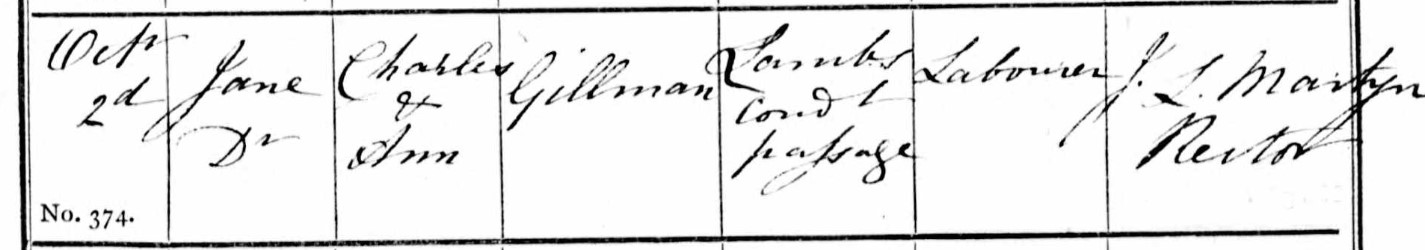 Gillman Origins – Barends – Gillman Family